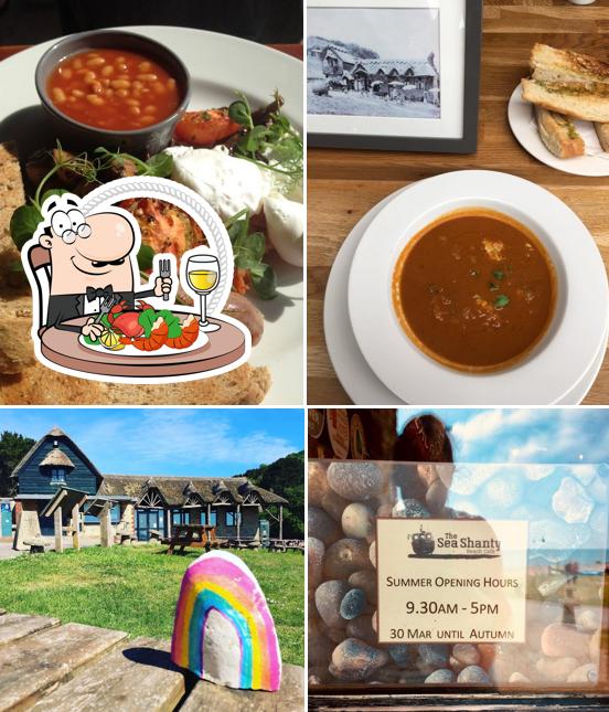 The Sea Shanty Beach Cafe & Shop, Branscombe - Restaurant menu, prices ...
