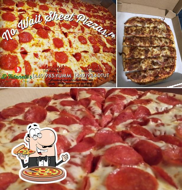 D'Tutanelli's Pizza Avon in Avon - Restaurant menu and reviews