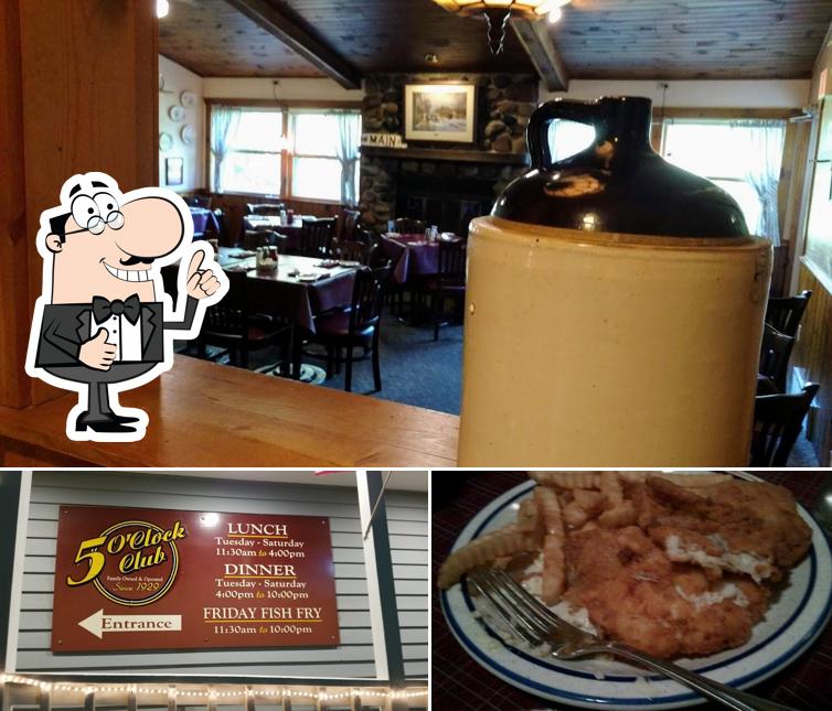 5 O'Clock Club, Pewaukee - Restaurant menu, prices and reviews