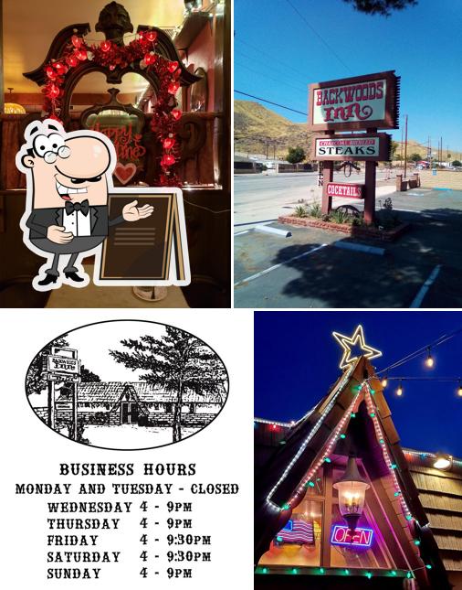Backwoods Inn, Santa Clarita - Restaurant menu, prices and reviews