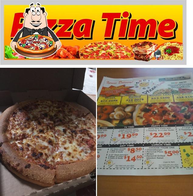 Pizza Time, 20 Main St in Windsor Locks - Restaurant menu and reviews