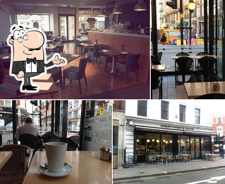 Mortimers Cafe, London - Restaurant menu, prices and reviews