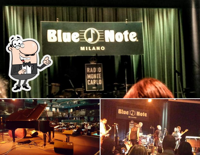 Blue Note club, Milan, Via Pietro Borsieri - Restaurant menu and reviews
