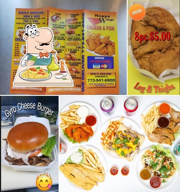 happy wings restaurant, Chicago - Carta del restaurante y opiniones
