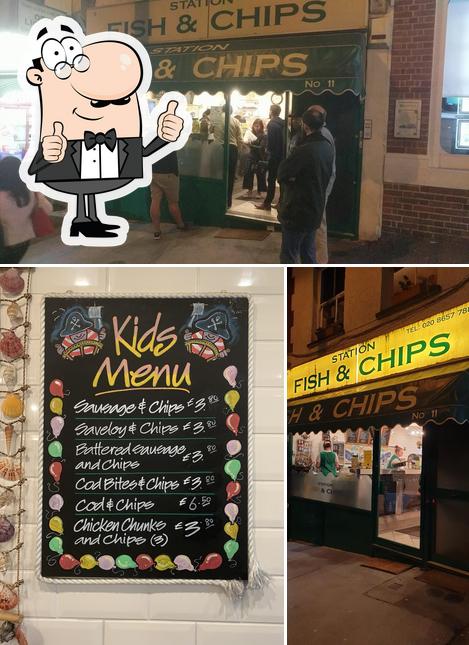 Station Fish & Chips, 11 Sanderstead Rd in South Croydon - Restaurant ...
