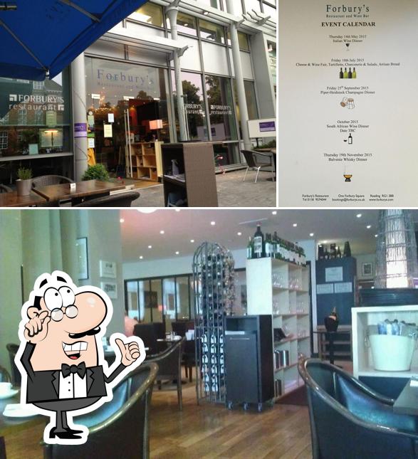 Forbury's Restaurant, Reading - Restaurant menu, prices and reviews