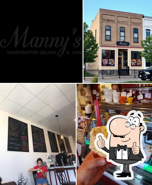 Manny's Handcrafted Gelato and Cafe in Huntley - Restaurant menu and ...