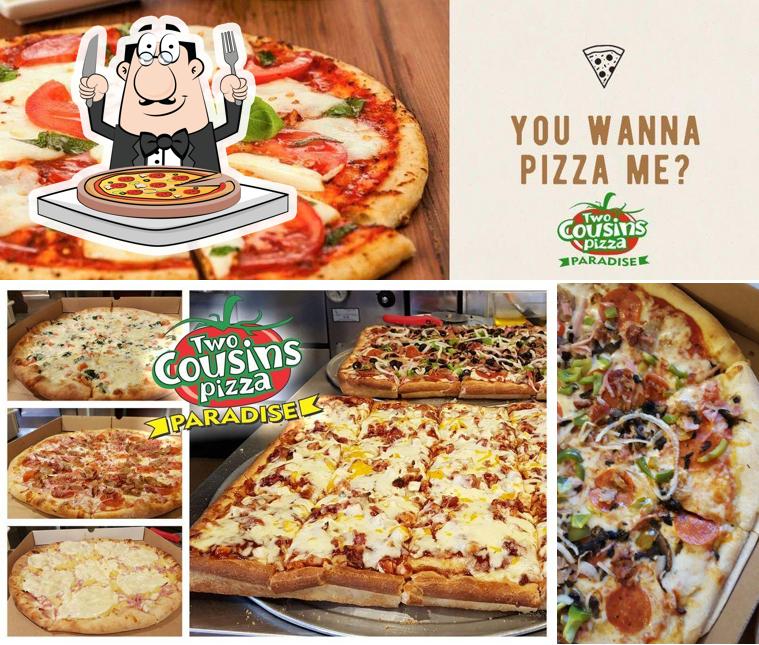 Two Cousins Pizza Paradise in Paradise - Restaurant menu and reviews