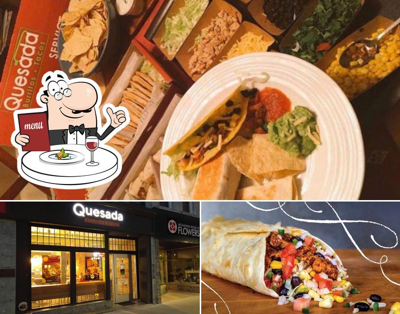 Quesada Burritos & Tacos, 119 Princess St in Kingston - Restaurant menu ...