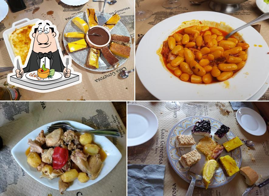 Restaurante Casa Generosa, Pedroveya - Menú del restaurante, precios y ...