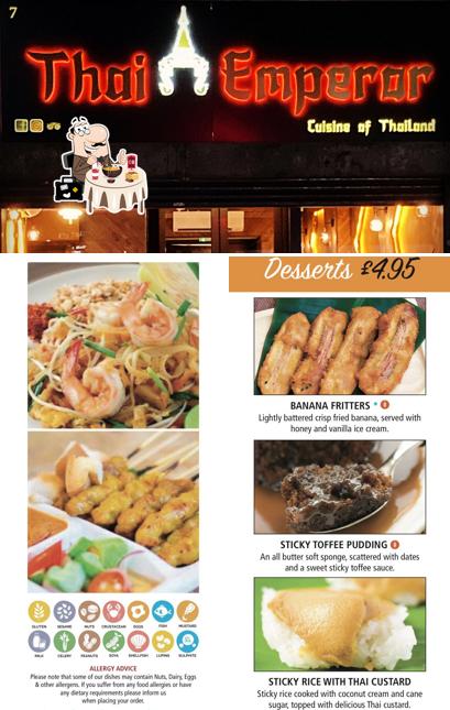 Thai Emperor Restaurant & Takeaway, Swanley - Restaurant menu, prices ...