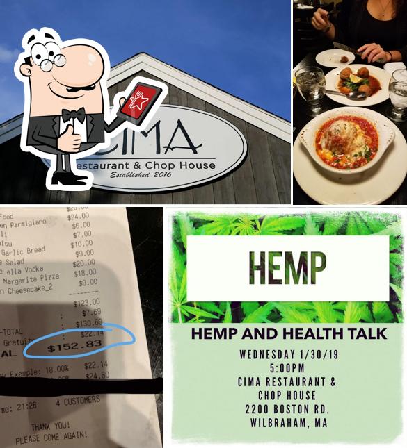 Cima Restaurant & Chop House, Wilbraham - Restaurant menu, prices and ...