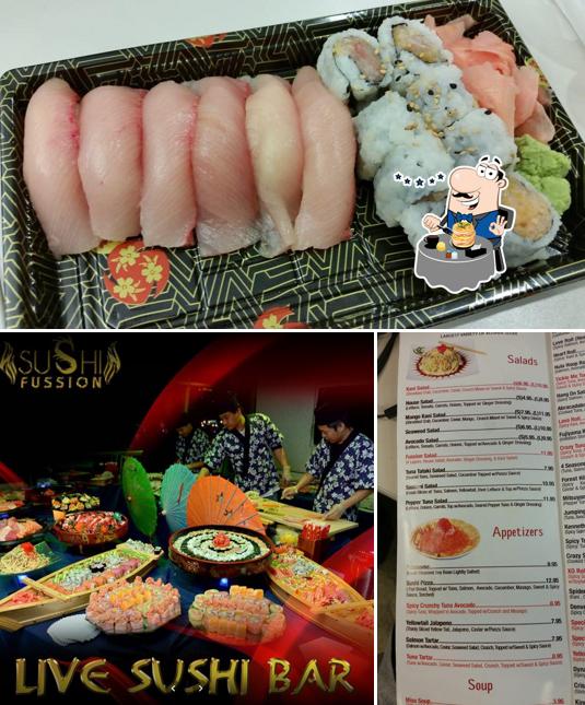 Sushi Fussion, West New York, 34th Street–Penn - Restaurant menu ...