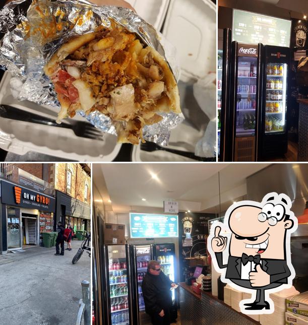 Oh My Gyro, 155 John St in Toronto - Restaurant menu and reviews