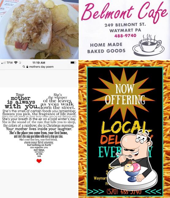 Belmont Cafe, Waymart - Restaurant menu, prices and reviews