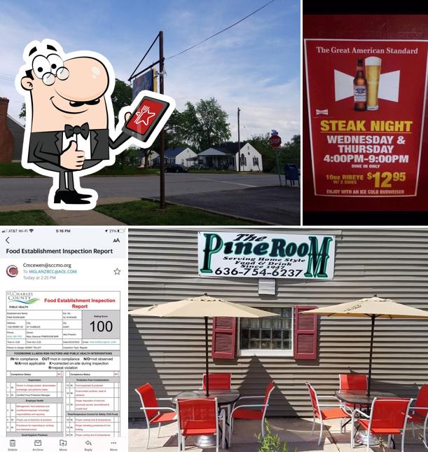 The Pine Room in Saint Charles - Restaurant menu and reviews
