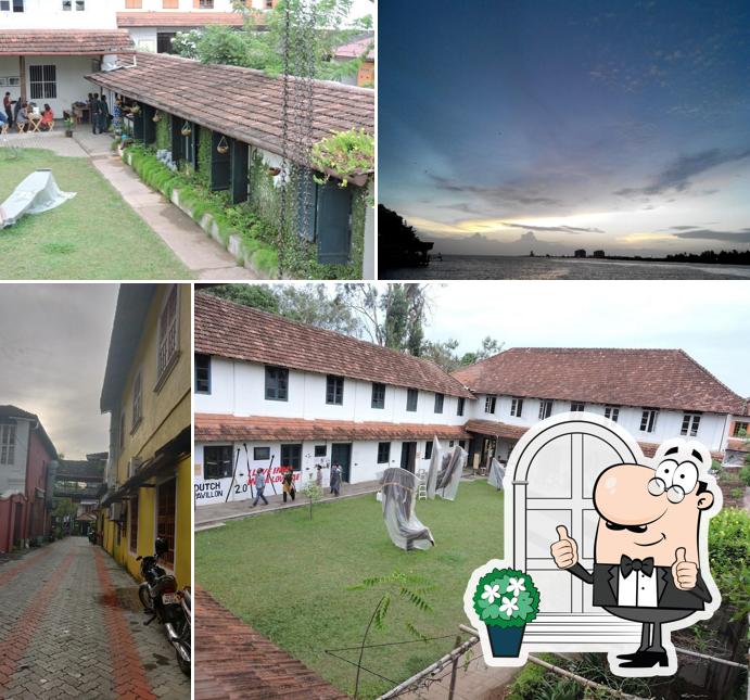 History & Terrace Grill Restaurant, Brunton Boatyard, Kochi ...