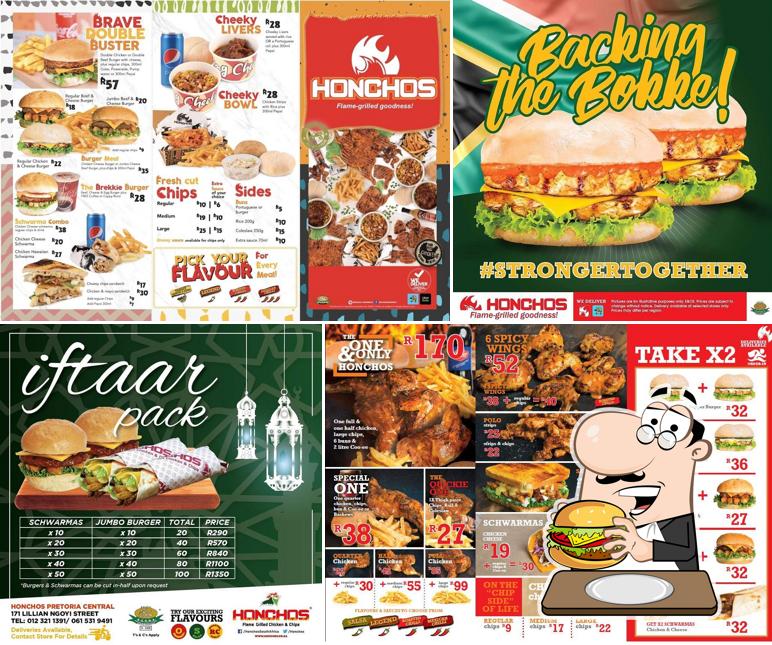 Honchos Pretoria Central, Pretoria - Restaurant menu, prices and reviews