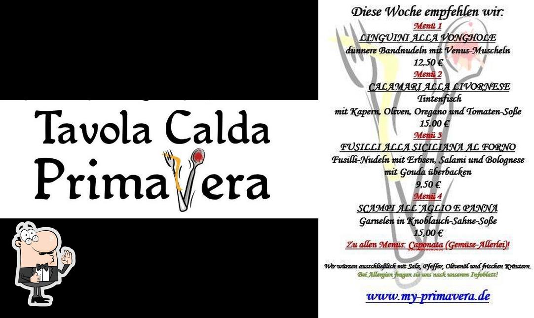 Pizzeria/Tavola Calda Primavera, Kleve - Restaurant menu and reviews