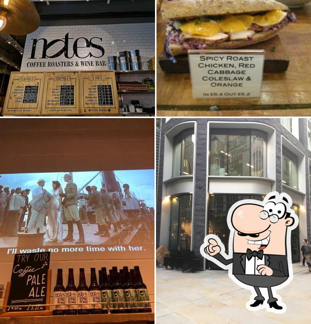 Notes, London - Restaurant menu, prices and reviews