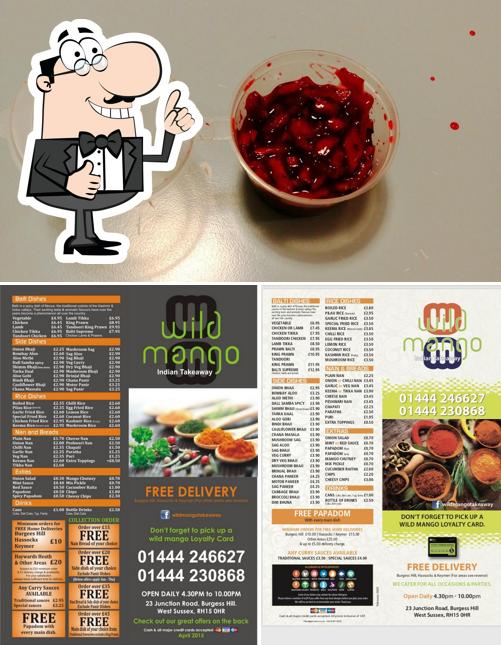 Wild Mango, Burgess Hill - Restaurant menu, prices and reviews