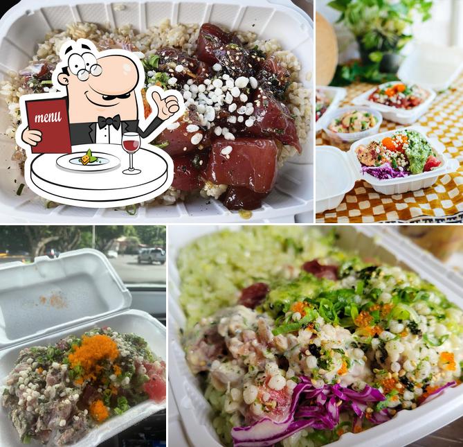 Pub y bar Off the Hook Poke Market, Honolulu - Carta del restaurante y ...