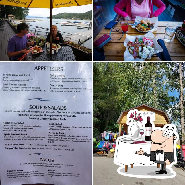 Bottle Bay Resort & Marina, Sagle - Restaurant menu, prices and reviews
