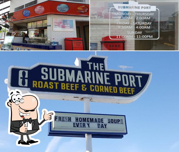 Submarine Port, 617 E 162nd St in South Holland - Restaurant menu and ...
