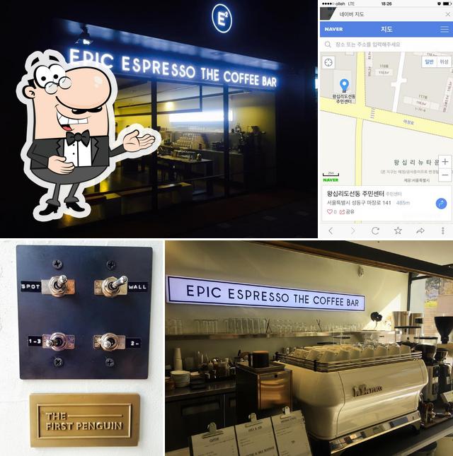 Epic Espresso The Coffee Bar, Seul, KR 서울특별시 성동구 하왕십리동 무학로 33 텐즈힐 117동 B105 에픽에스프레소 - Opiniones ...