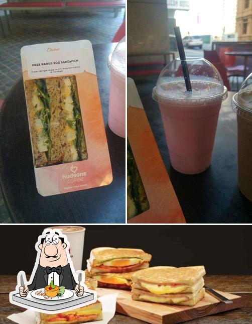 Hudsons Coffee, 111 George St in Brisbane City - Restaurant menu and ...