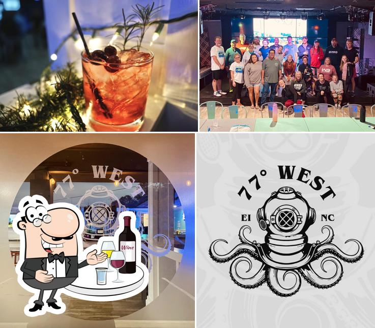 77° West, Emerald Isle - Restaurant menu, prices and reviews