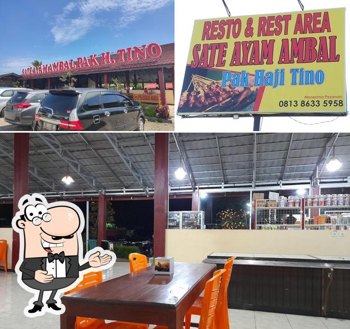 Rest Area Sate Ayam Ambal Pak. H. Tino, Entak - Restaurant menu, prices ...