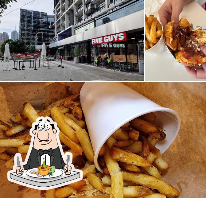 Five Guys Southbank, Southbank - Restaurant menu, prices and reviews