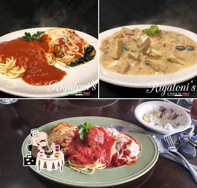 Rigatoni's Italian Restaurant in Corpus Christi - Restaurant menu and ...