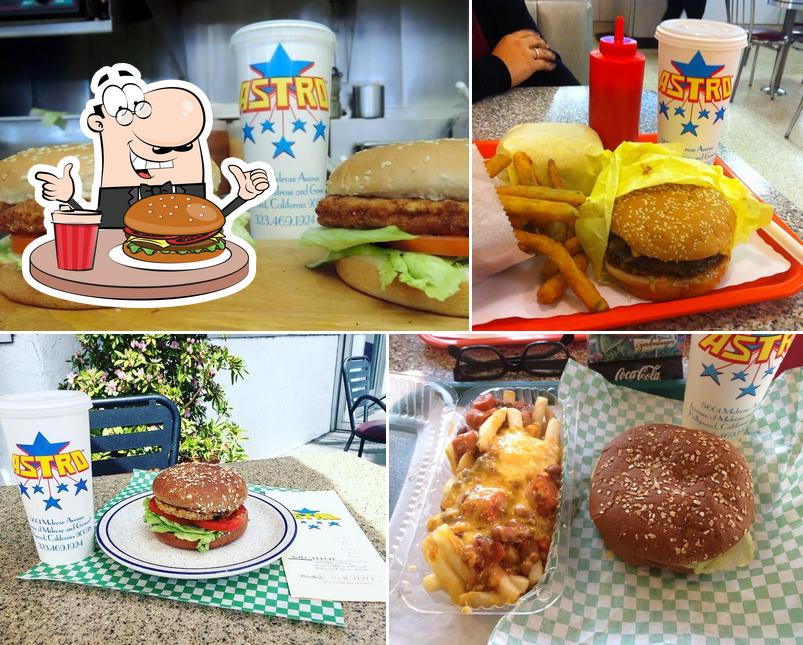 Astro Burger, 5601 Melrose Ave in Los Angeles - Restaurant menu and reviews