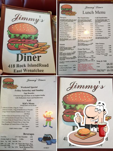 Jimmy's Diner, East Wenatchee - Restaurant menu, prices and reviews