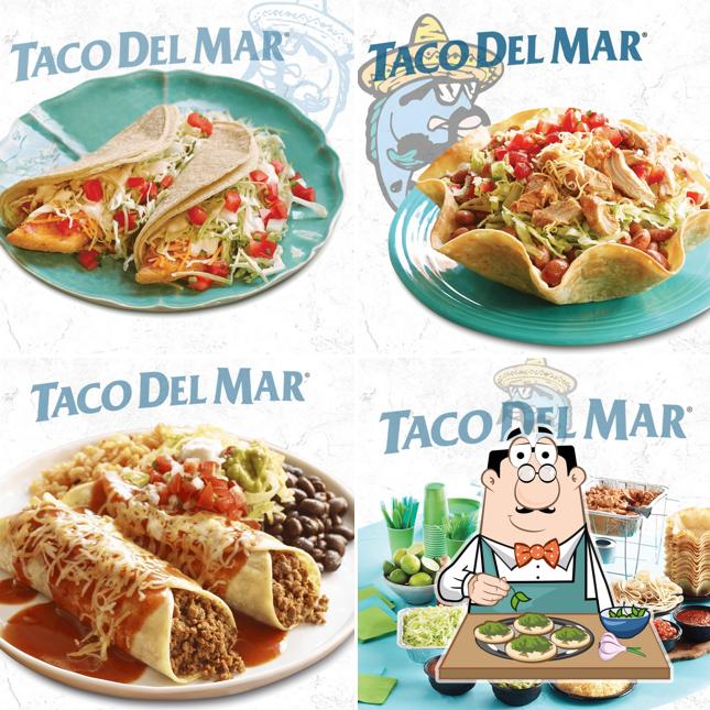 Comida rápida Taco Del Mar, Oak Harbor, Bldg. 2749 - Carta del ...