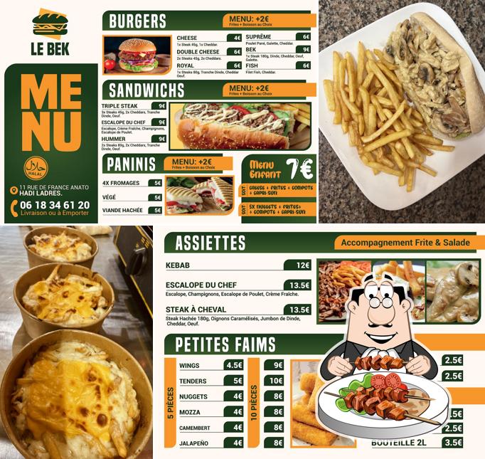 Le Bek moirans, Moirans-en-Montagne - Menu du restaurant, prix et avis