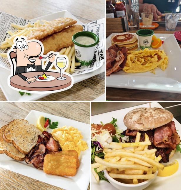 Cafe 63 Riverway Plaza in Rasmussen - Restaurant menu and reviews