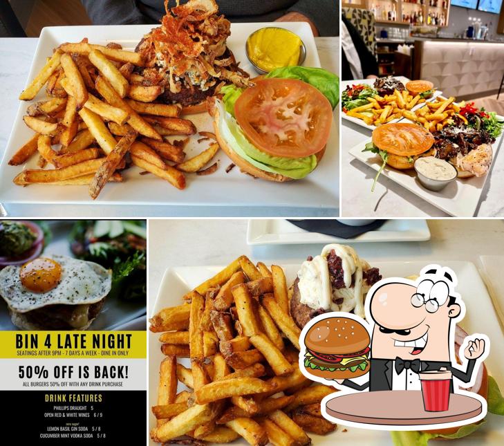 Bin 4 Burger Lounge, Burnaby, Gilmore - Restaurant menu, prices and reviews