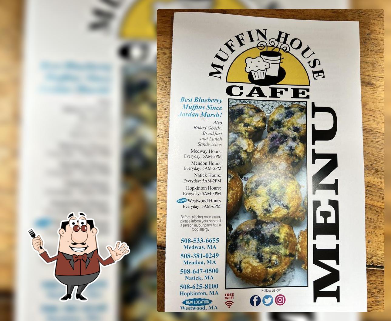 Muffin House Cafe, Westwood - Restaurant menu, prices and reviews