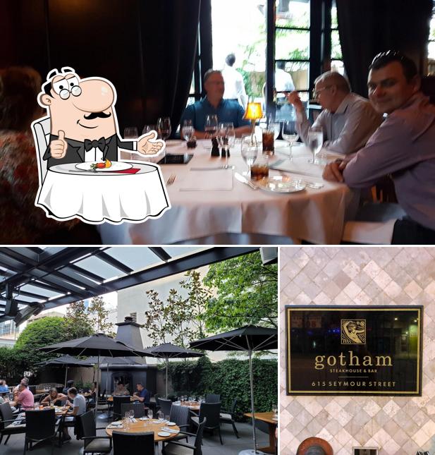 Gotham Steakhouse & Cocktail Bar, Vancouver - Restaurant menu, prices ...