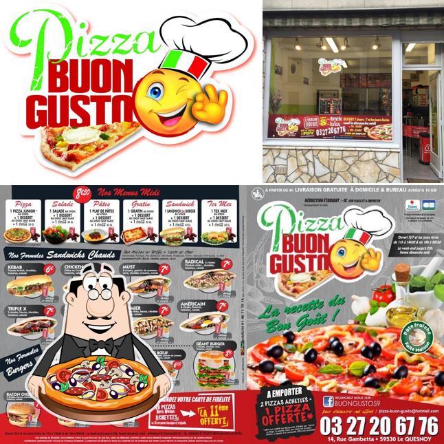 Pizza Buon Gusto, Le Quesnoy - Menu du restaurant, prix et avis