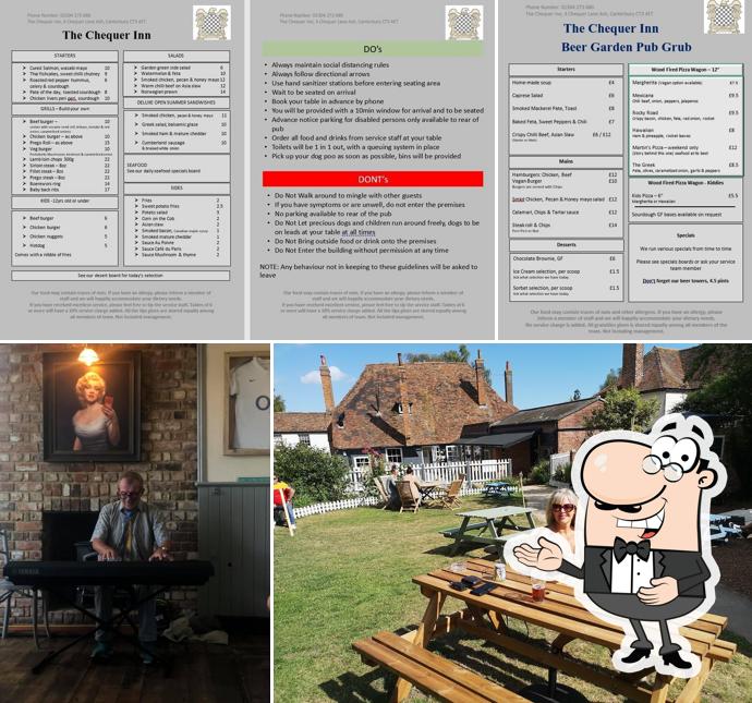 The Chequer Inn - Ash in Wingham - Restaurant menu and reviews