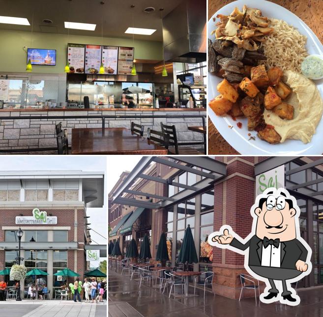 Saj Mediterranean Grill, 6955 S York St in Centennial - Restaurant menu ...