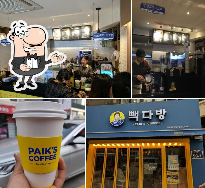 Paik's Coffee Myeongdong Jungang Ucheguk, Seoul - Restaurant menu ...
