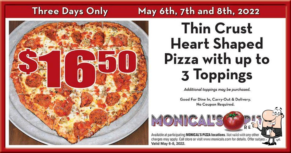 Monical's Pizza in Mattoon - Restaurant menu and reviews