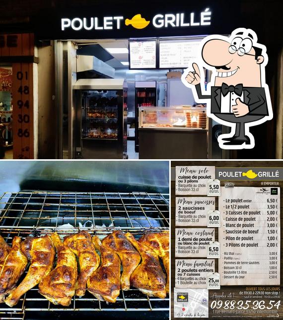 POULET GRILLÉ restaurant, Villemomble - Restaurant menu and reviews