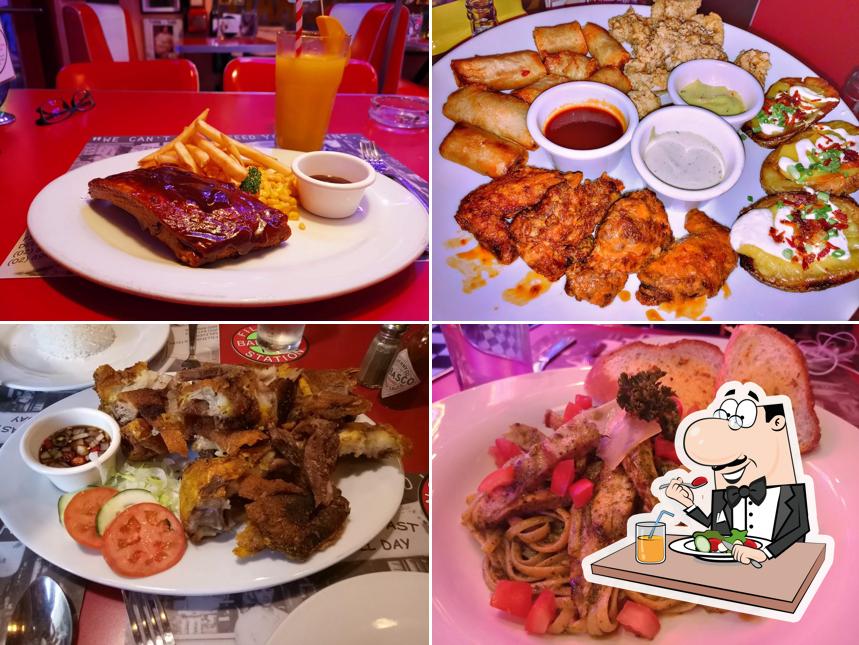 Filling Station Bar And Cafe, Makati, P Burgos - Restaurant menu and ...