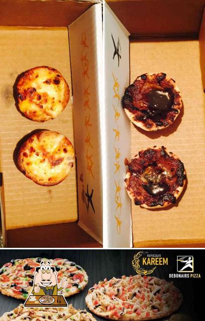 Pizzería Debonairs Pizza, Dubai, Trident Marinascape Building - Carta ...